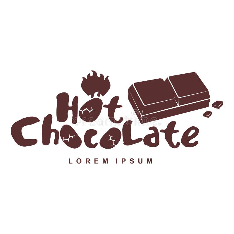 Hot Chocolate Logo Template Stock Vector - Illustration of cocoa ...