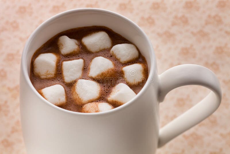 Hot chocolate marshmallow stock image. Image of brown - 19726459