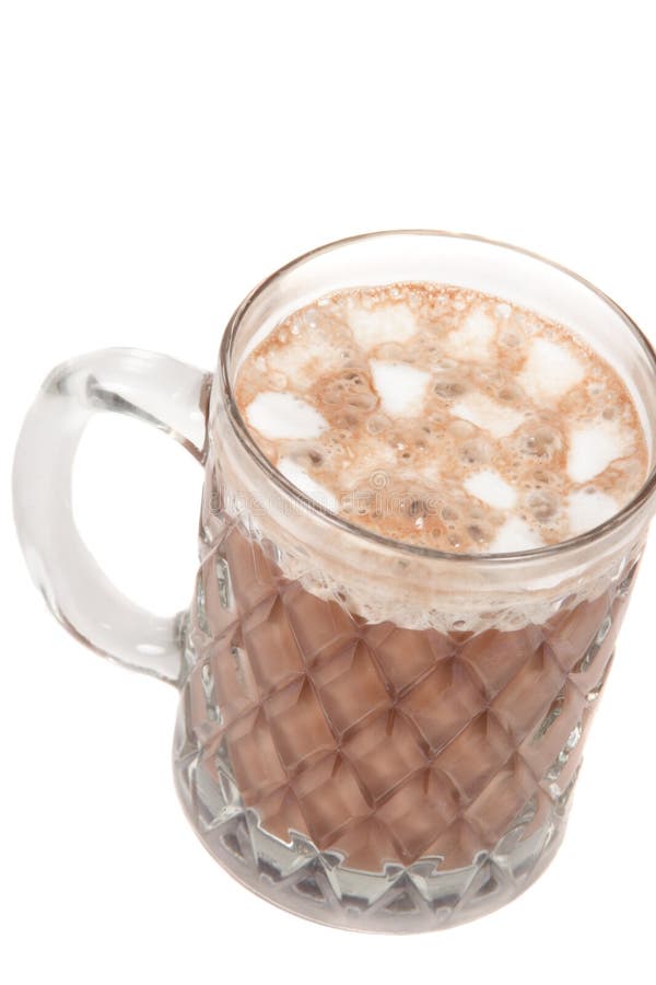 Hot Chocolate with Marshmellows Stock Photo - Image of background ...