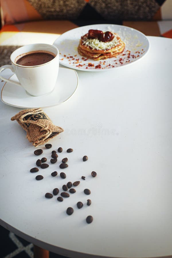 Hot chocolate mix coffer stock image. Image of chocolate - 182543299