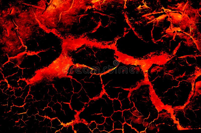 Hot Coal Lava Pattern Background Stock Image - Image of pattern ...