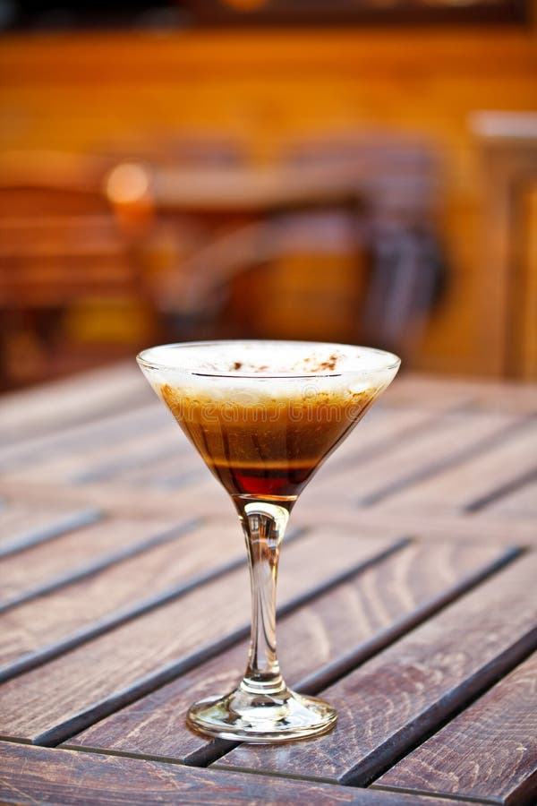 Cocktail with coffee stock photo. Image of cream, specialty - 112666