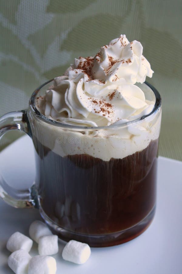 Hot coco stock image. Image of cream, marsh, chocolate - 16724619