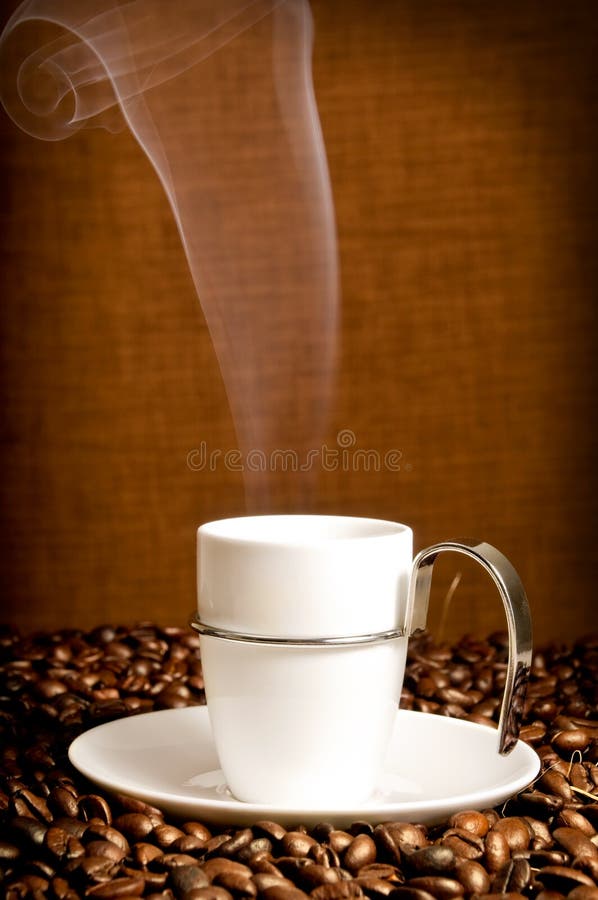 Hot coffee stock image. Image of liquid, coffee, brown - 14741359