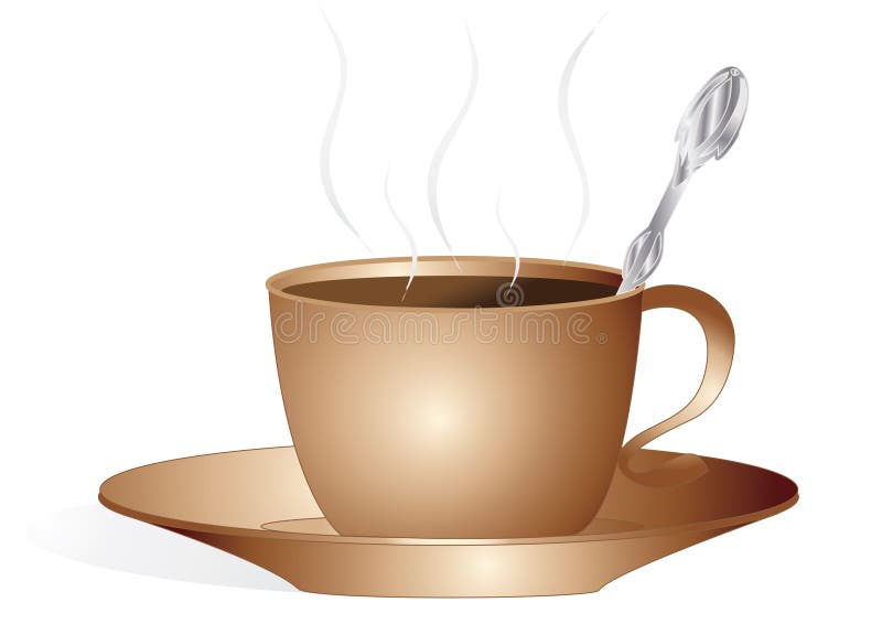 Coffee cup stock vector. Illustration of corporate, coffee - 12202597