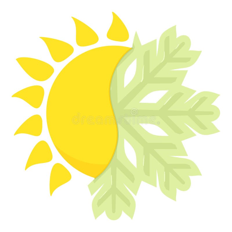 Cold icon, cartoon style stock vector. Illustration of cartoon - 104648749