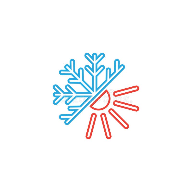 Hot and Cold Icon Graphic Design Template Stock Vector - Illustration ... Hot and Cold Icon Graphic Design Template Stock Vector - Illustration ...