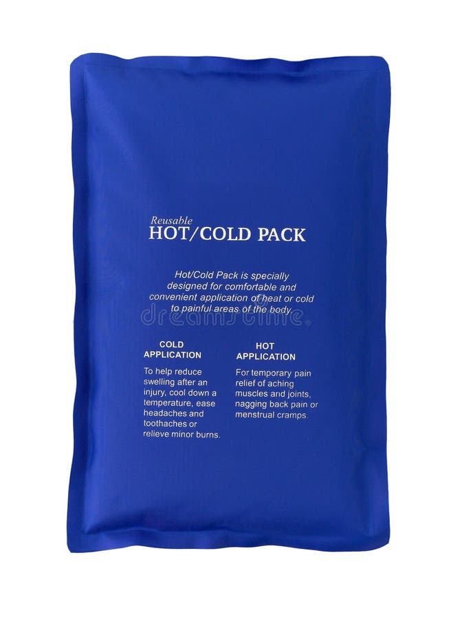 Hot and cold pack stock image. Image of pack, medical - 24709923