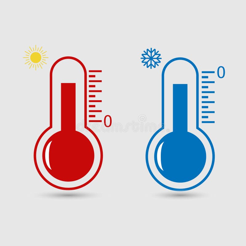 Thermometer Below Zero Stock Illustrations – 56 Thermometer Below Zero ...