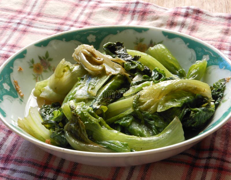 Hot cooked lettuce stock photo. Image of meal, main, lettuce - 74716592