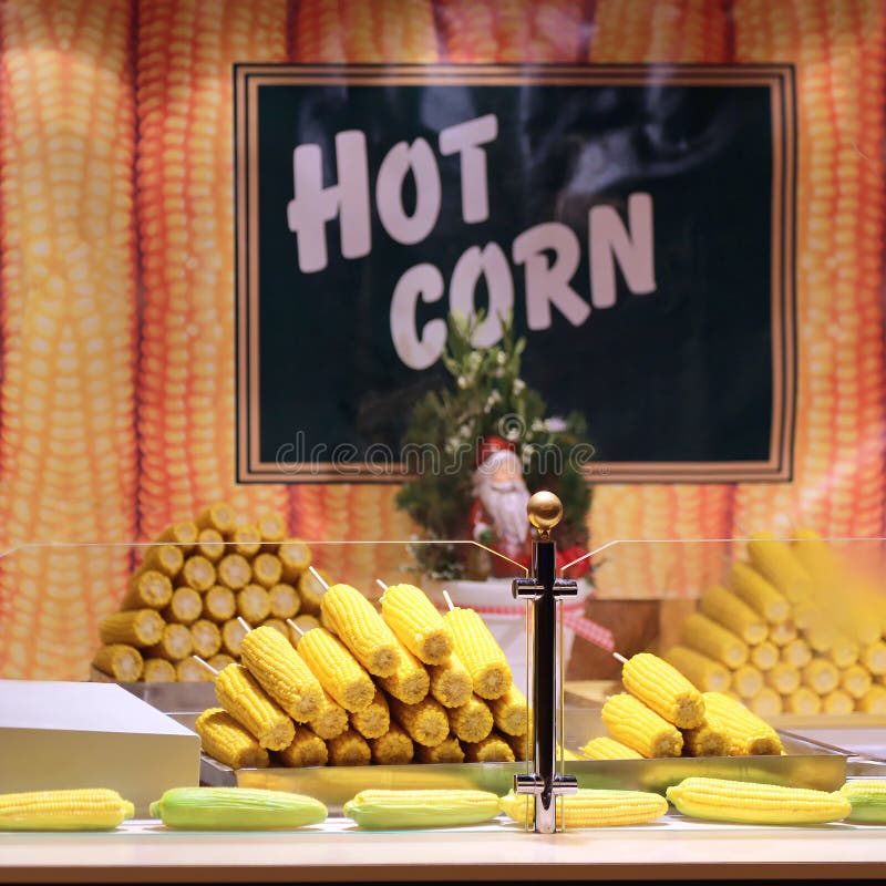 Hot Corn stock image. Image of maize, cornstick, sticks - 78767205