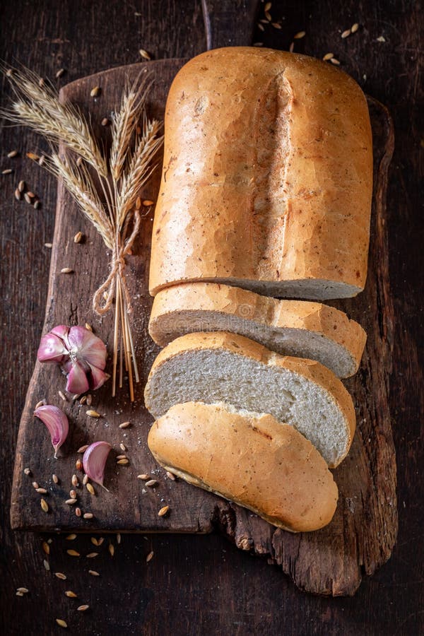 Hot and Cripsy Bread Made of Olive Oil and Garlic Stock Image - Image of rustic, crusty: 319734161