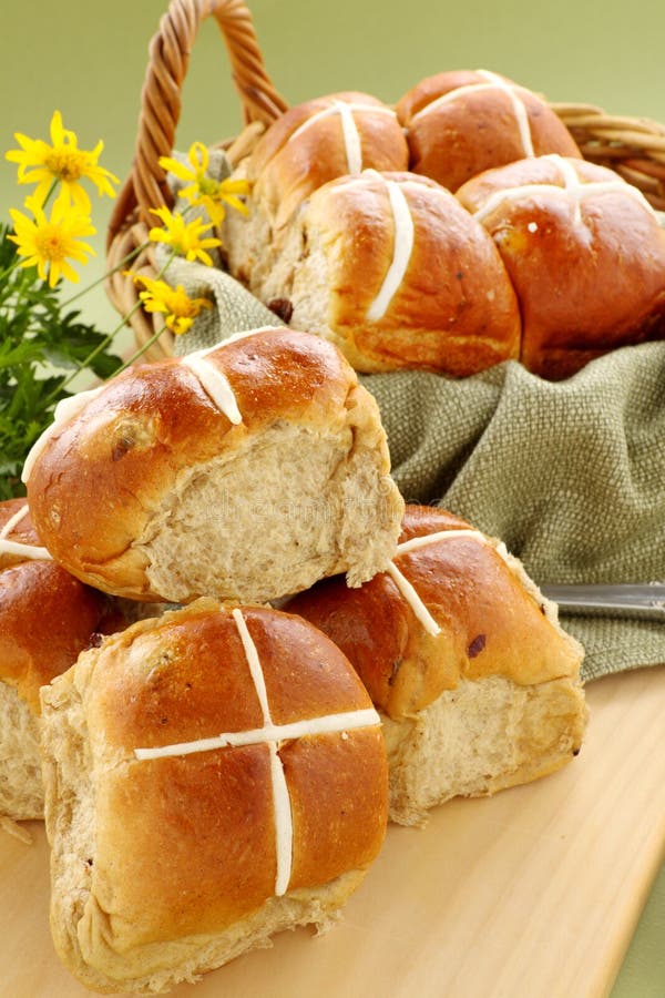 Hot Cross Buns stock photo. Image of baked, delicious - 18890766