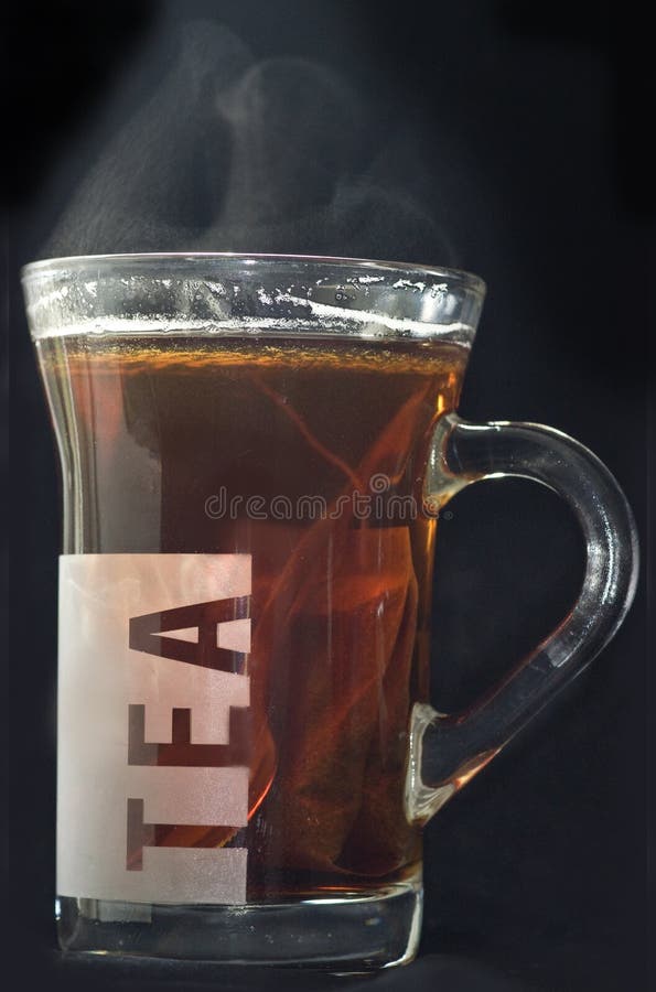 Hot cup of tea stock image. Image of gourmet, relaxation - 13928801
