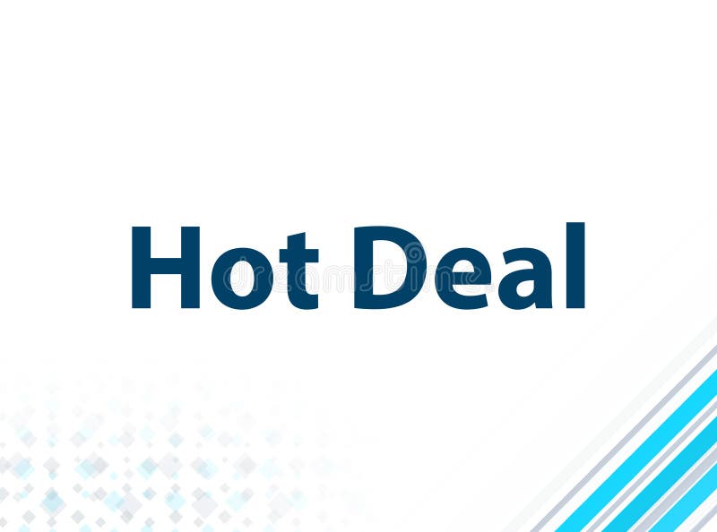 Hot Deal Modern Flat Design Blue Abstract Background Stock Illustration ...