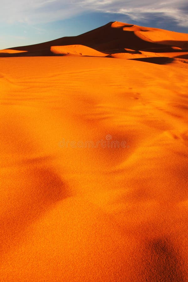 Hot desert stock image. Image of heat, sand, sahara, evening - 18853019