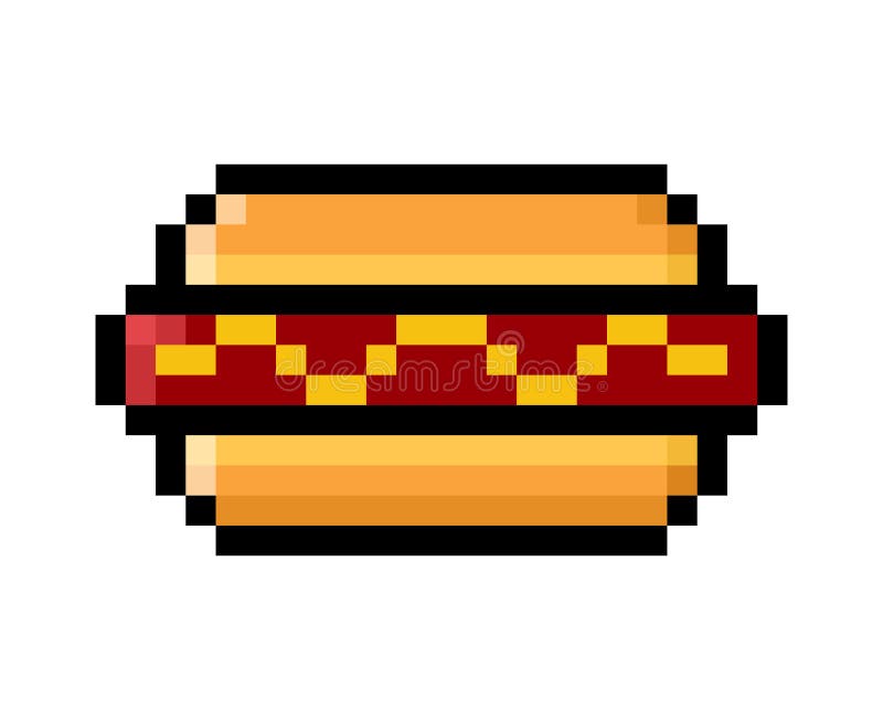 Pixel Hotdog Stock Illustrations – 112 Pixel Hotdog Stock Illustrations ...