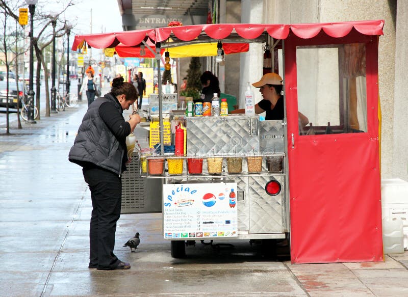 Hot Dog Stand editorial photography. Image of wiener - 19626632