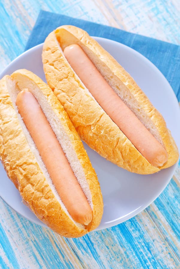 Hot dogs stock image. Image of frankfurter, meat, horizontal - 33658661
