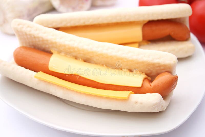 Hot dogs stock image. Image of freshness, buffet, dinner - 37469597