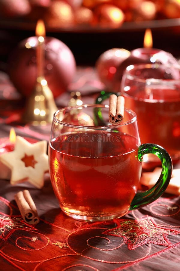 Hot Christmas drink stock photo. Image of drinking, refreshment - 5245616
