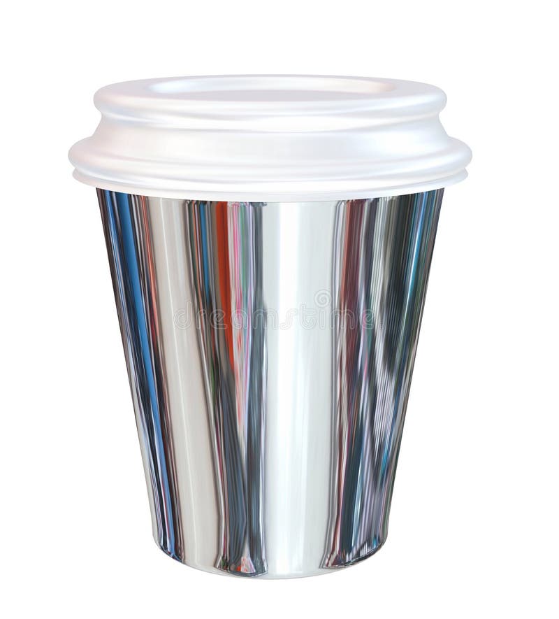 Hot Drink Cup with Cover Mockup for Design Project Mock Up 3D ...