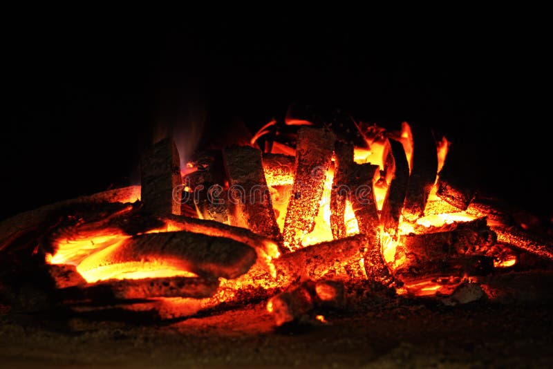 Hot embers stock photo. Image of warmth, glowing, warm - 26471634