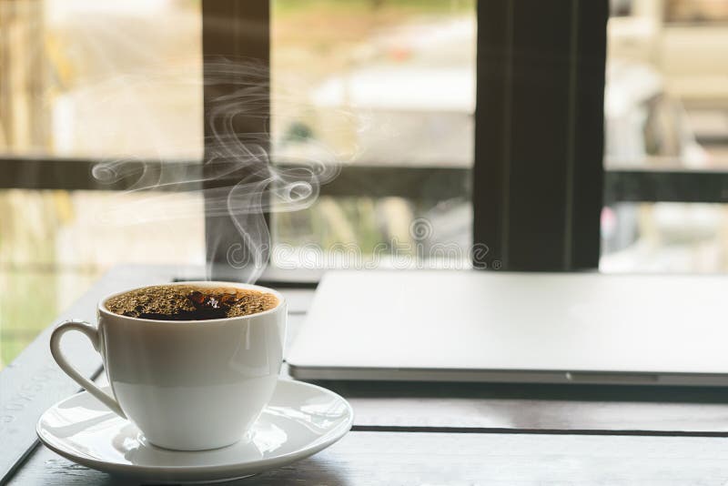 Good Morning Coffee Shop and Restaurant Stock Image - Image of brown ...