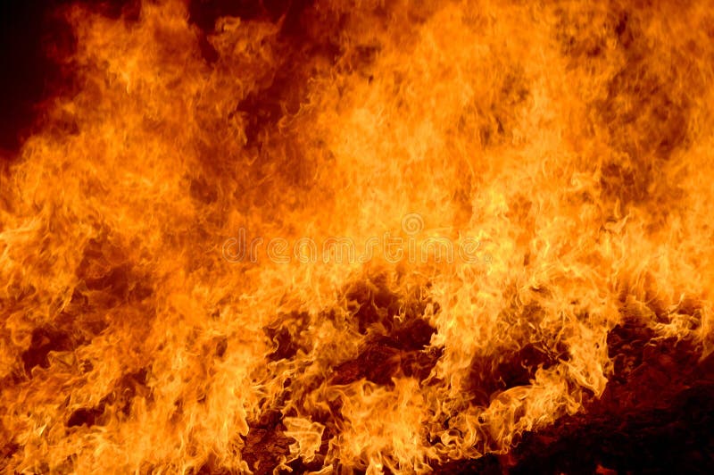 Hot fire burning stock photo. Image of blaze, burn, hell - 88111864