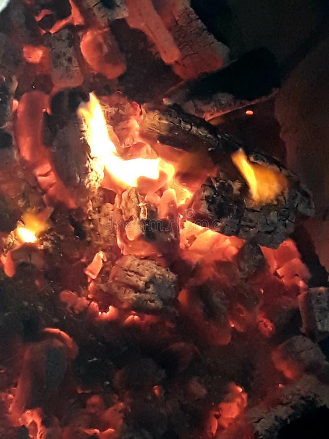 Hot fire stock photo. Image of fire, burning, barbecue - 147326826