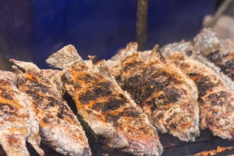 Hot fish burn stock image. Image of delicious, health - 66622869