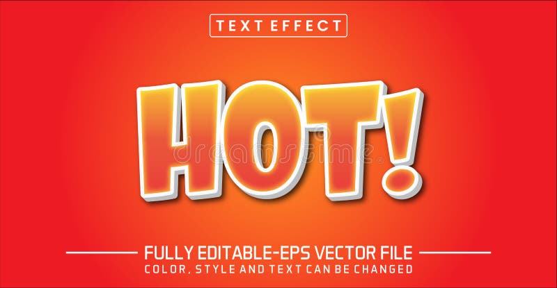 Hot Font Editable Stock Illustrations – 1,364 Hot Font Editable Stock ...