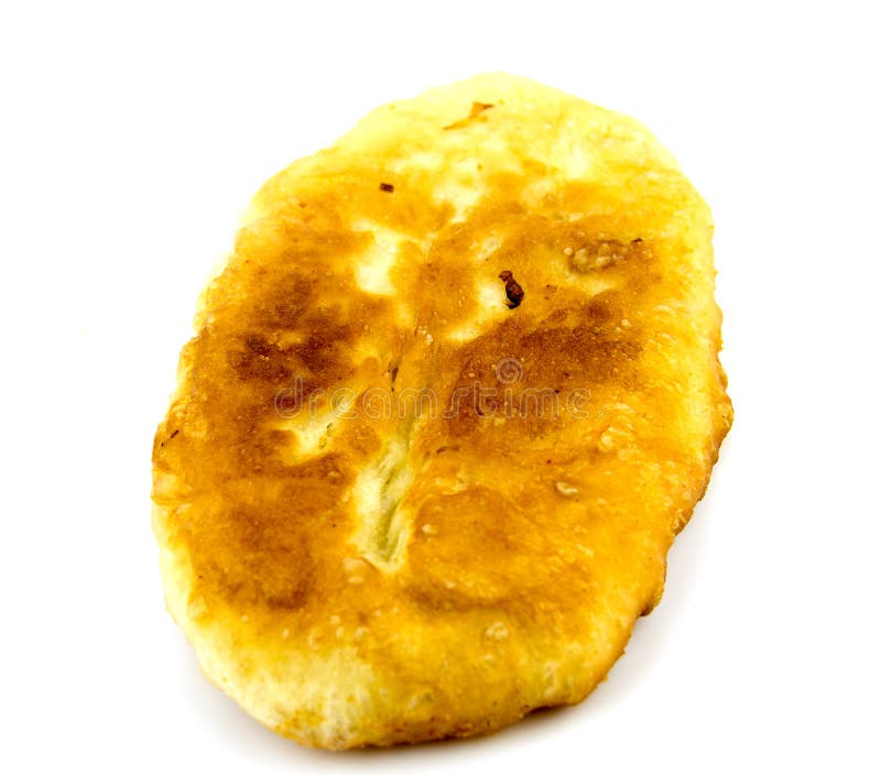 Hot Food, Fried Pies Isolated on White Stock Image - Image of breakfast ...