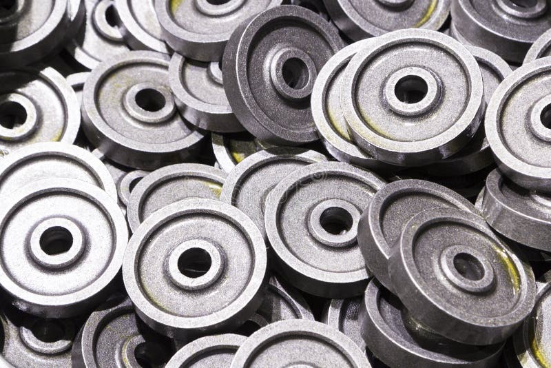 Hot Forging Part in Production Line Stock Photo - Image of product ...