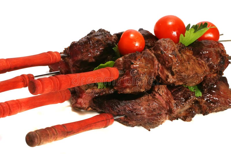 Hot grilled beef meat stock image. Image of restaurant - 5776651