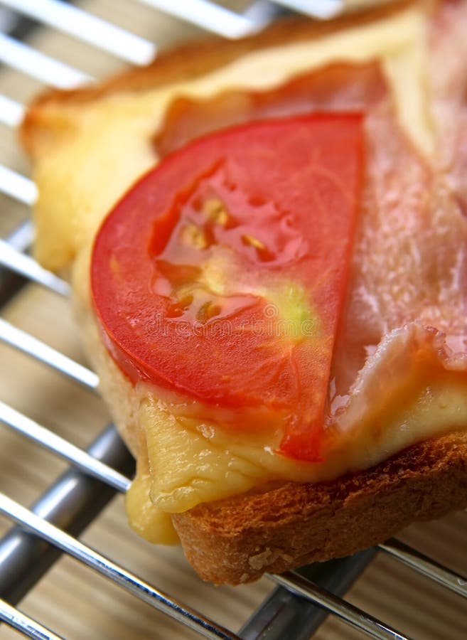 Hot grilled toast stock image. Image of restaurant, lettuce - 2982427