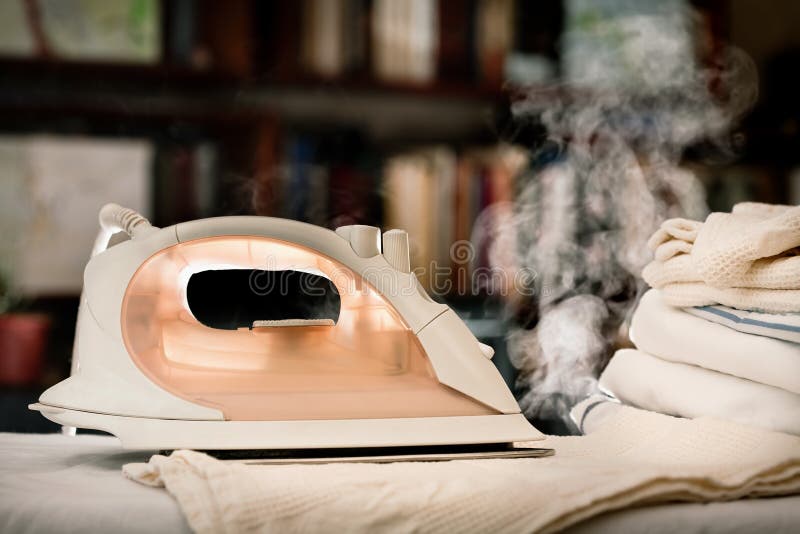 Hot iron stock image. Image of interior, apartment, humid - 19940647