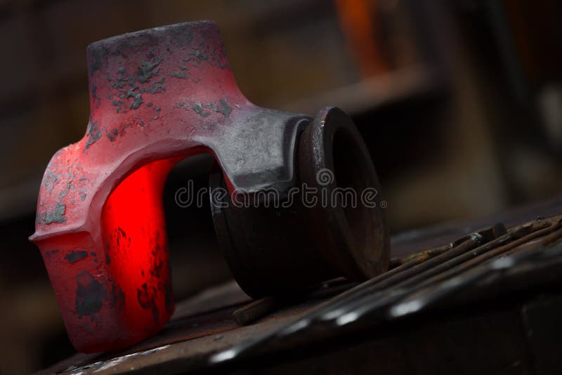 Hot iron stock photo. Image of industry, heavy, iron - 35733878