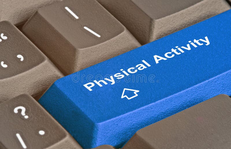 ,hot Key for Physical Activity Stock Photo - Image of concept, physical ...