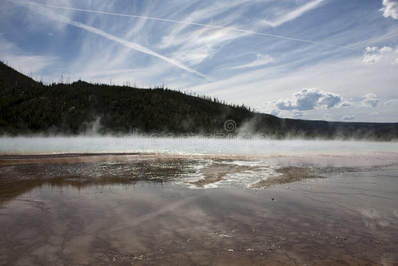 Hot lake stock photo. Image of morning, bacteria, clear - 11749676