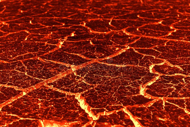 Lava Cracks Wallpaper