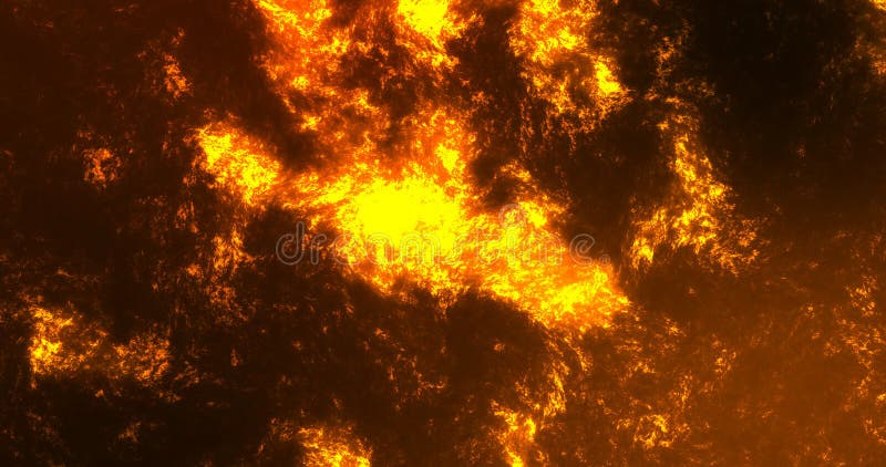 Hot Lava Lake Volcano Texture Abstract Background Stock Image - Image ...