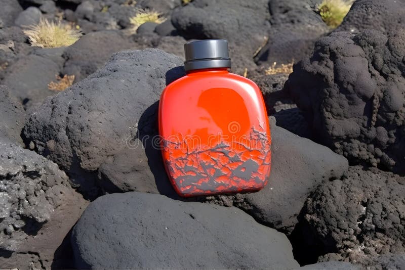 Hot Lava Perfume, Hot Fragrance. Neural Network AI Generated Stock ...