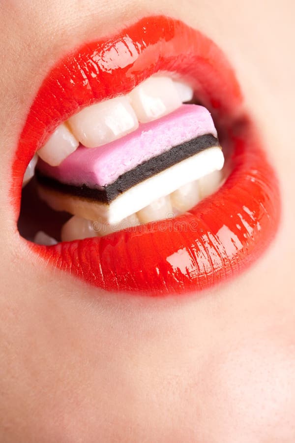 Hot lips stock photo. Image of food, sweets, lips, cosmetics - 10044776