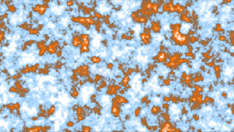 Hot Liquid Bright Ice and Copper Color Surface Slow Fall Down Abstract ...