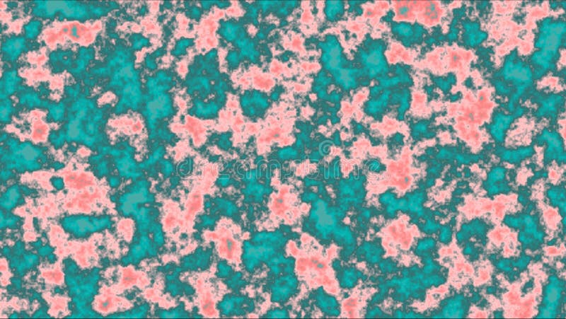 Hot Liquid Bright Rose and Ocean Color Surface Slow Fall Down Abstract ...