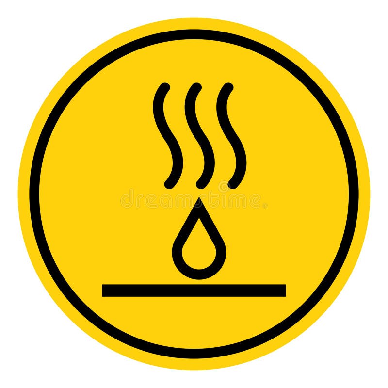Hot Liquids Symbol Sign, Vector Illustration, Isolate on White ...