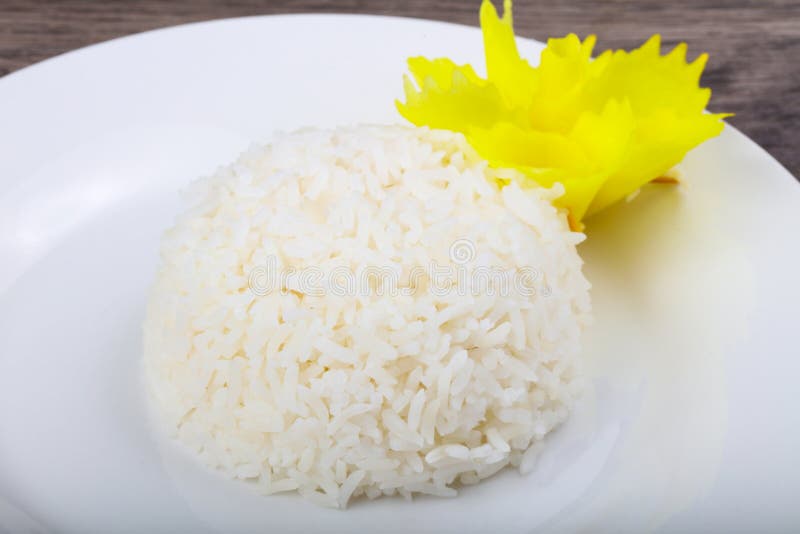 Steamed rice stock image. Image of rice, dinner, traditional - 111771561