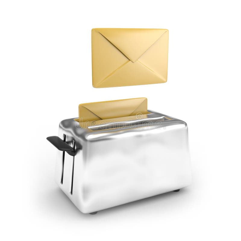 Hot mail stock illustration. Illustration of concept - 11404430