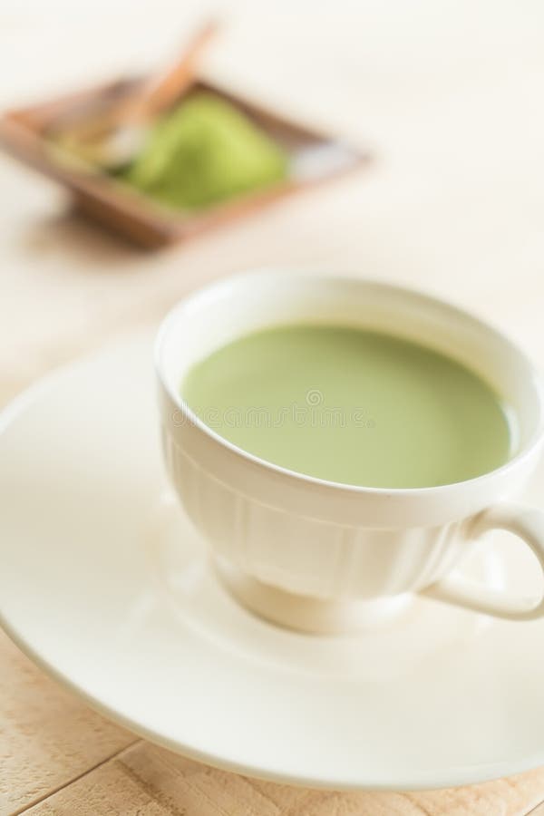 Hot matcha latte stock photo. Image of sweet, oriental - 84803468